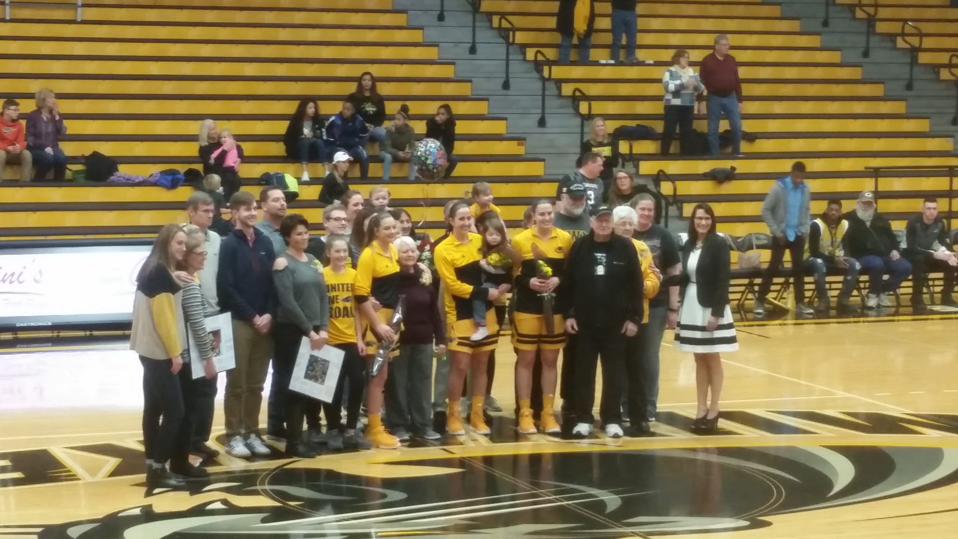 UW-Milwaukee Women's Basketball Honors Seniors