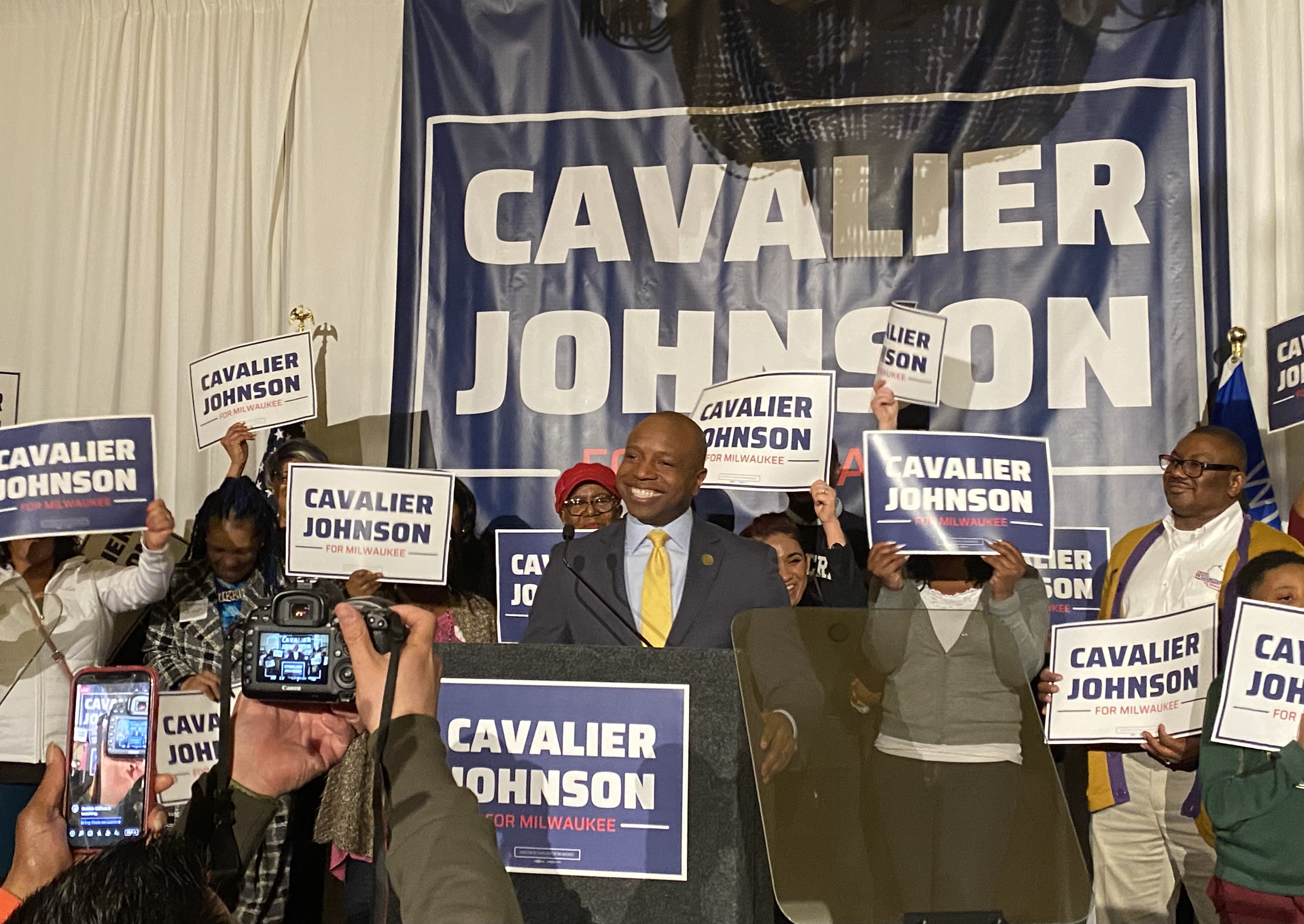 Cavalier Johnson Addresses Young Voters After Historic Election